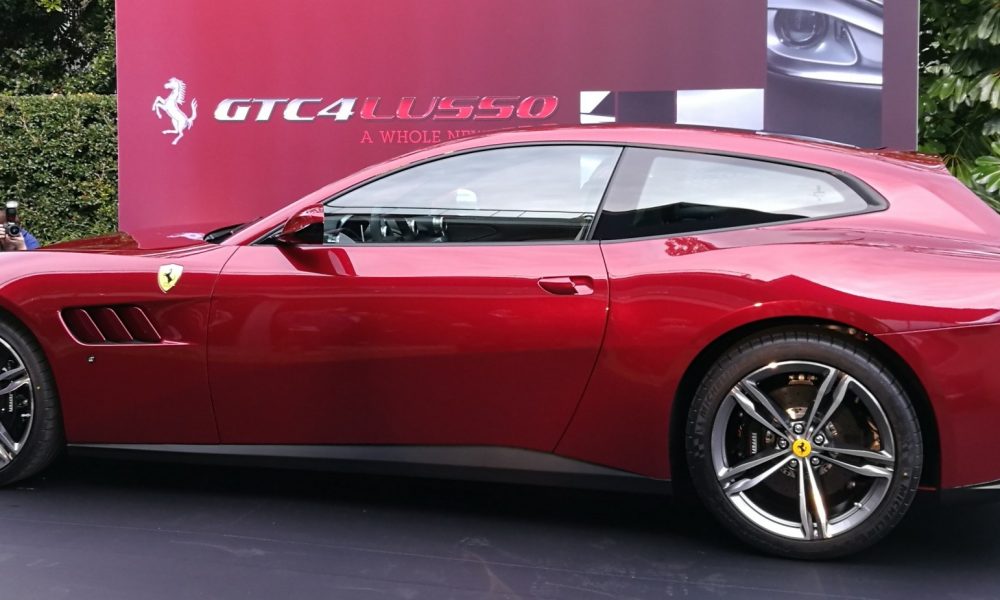 Ferrari's GTC4Lusso makes its debut in Australia » EFTM