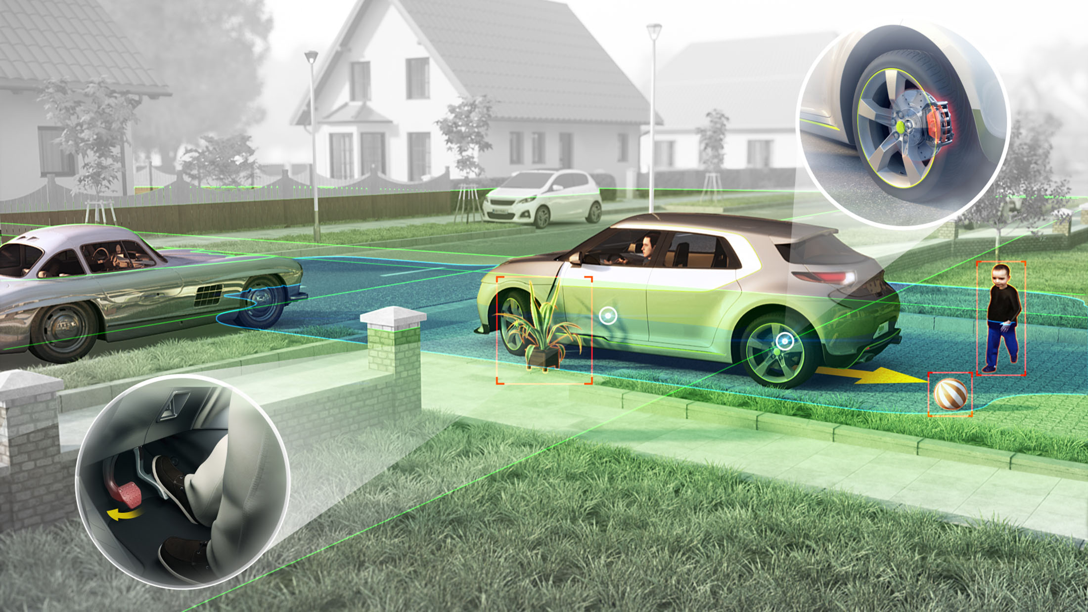 Valeo demonstrates 360 degree emergency braking technology » EFTM
