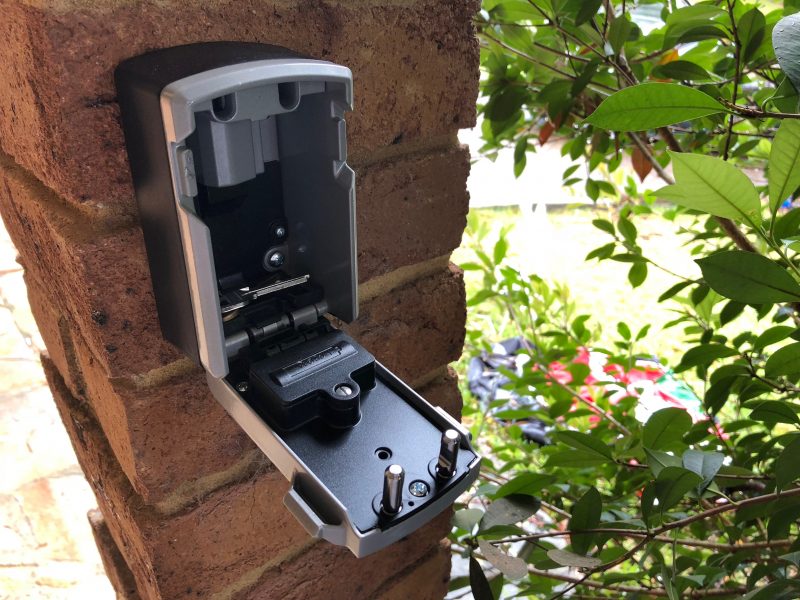 A spare key to the house accessible via your mobile phone: Master Lock ...