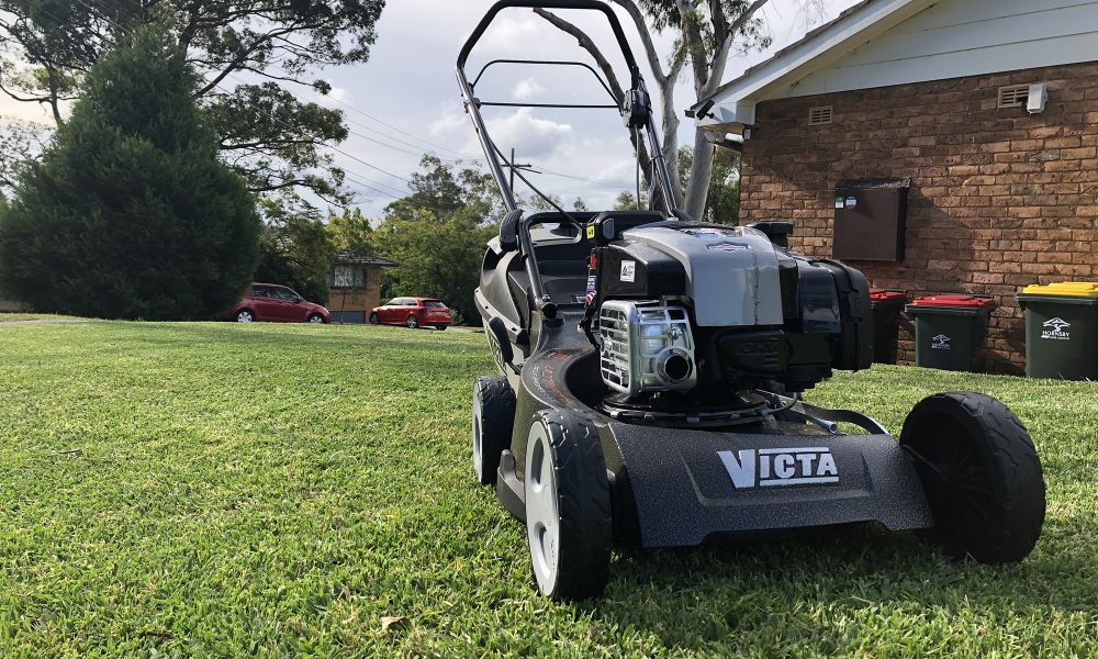 Victa Mower InStart™ Technology review: Push button start to get you ...