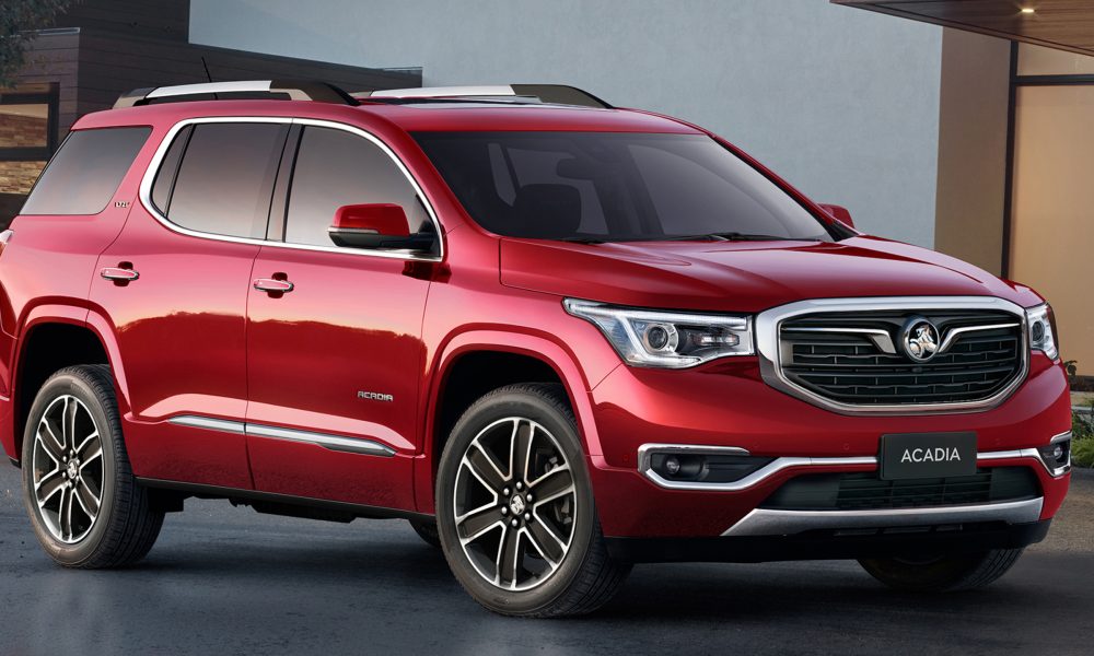 US sourced Holden Acadia - early details released. » EFTM