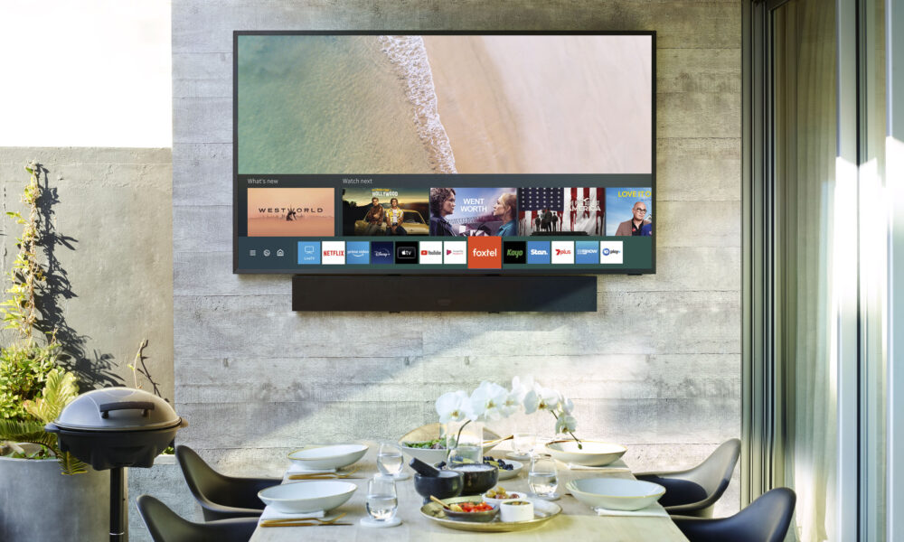 The Ultimate Outdoor Entertaining Setup: Samsung Terrace TV Review » EFTM