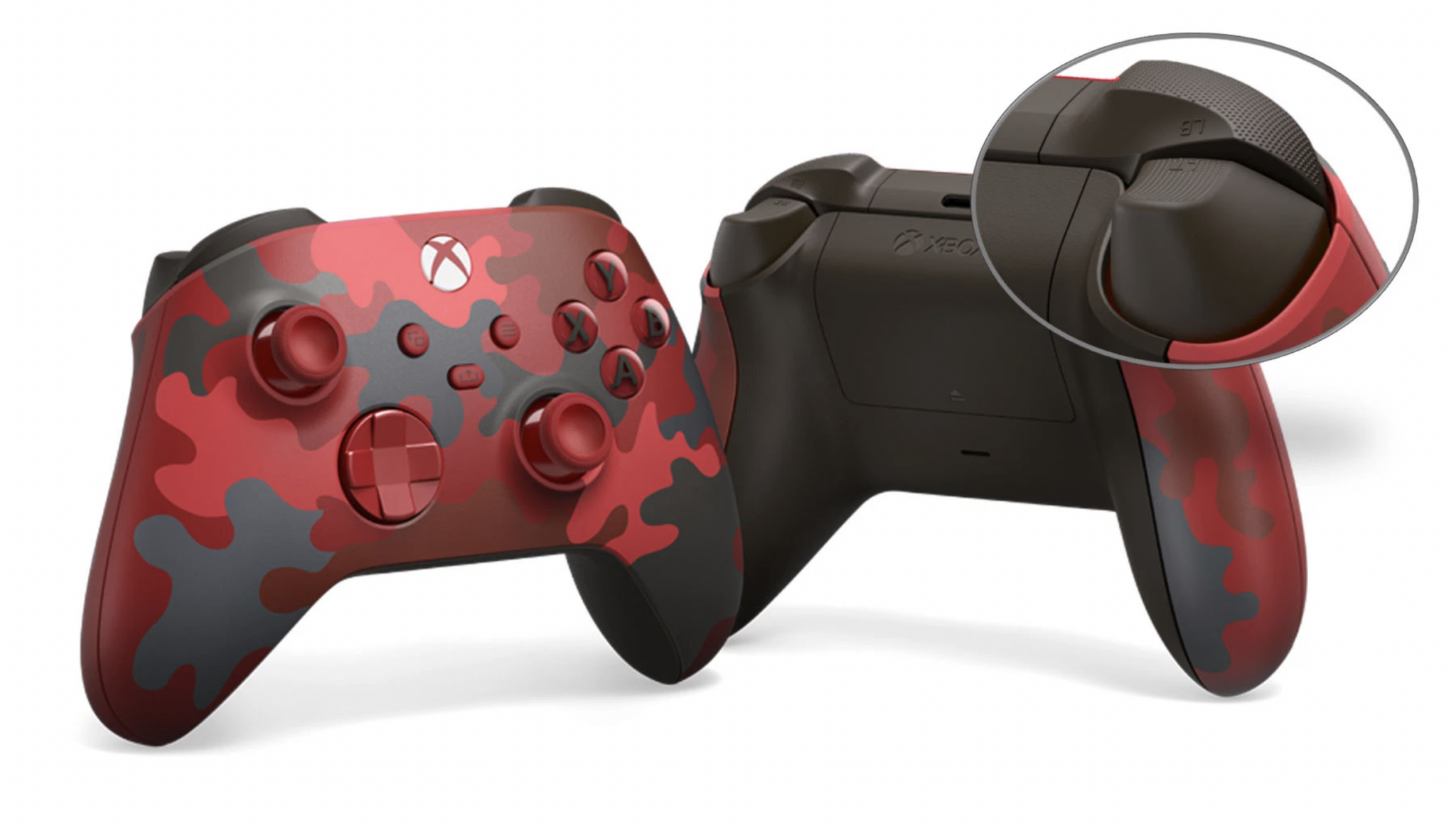 New Xbox controllers in vibrant yellow and a red camo - EFTM