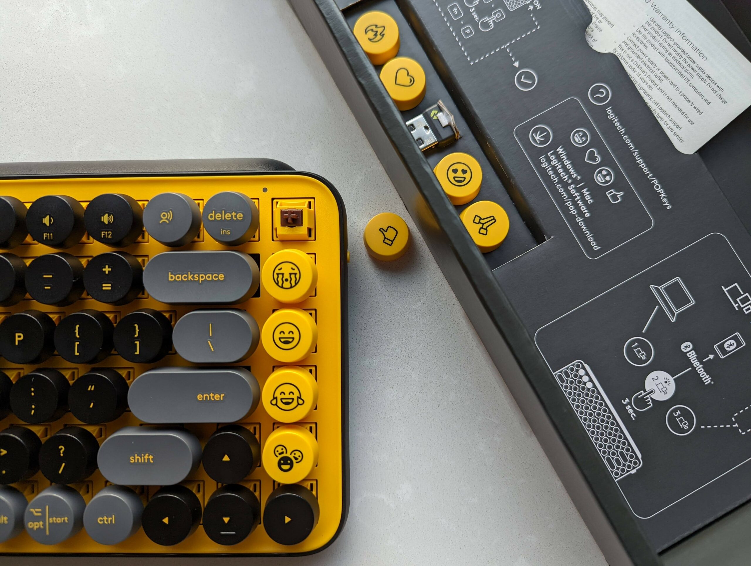 Logitech Pop Keys and Pop Mouse review -- back to school in style