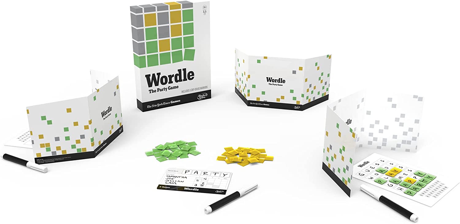 Want to Wordle with Friends offline? There's a boardgame coming later ...