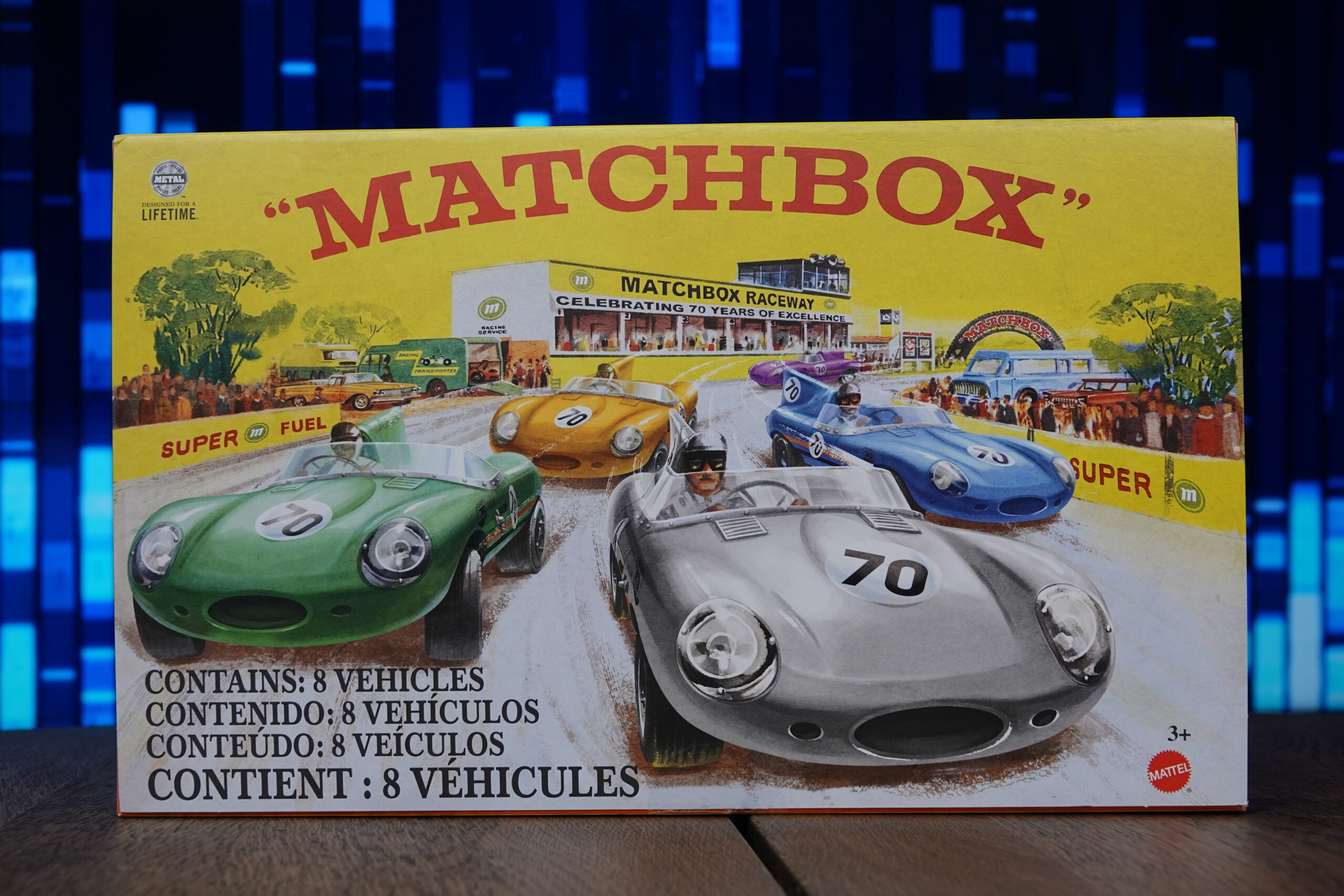 Take a look at the eight cars in Matchbox's 70th Anniversary collection ...