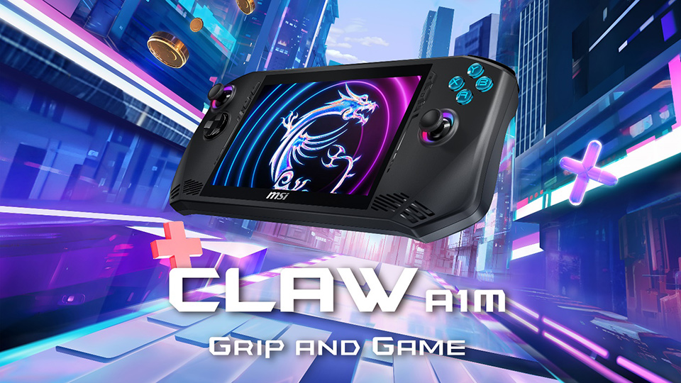 MSI Claw portable handheld gaming console announced with Intel Core ...
