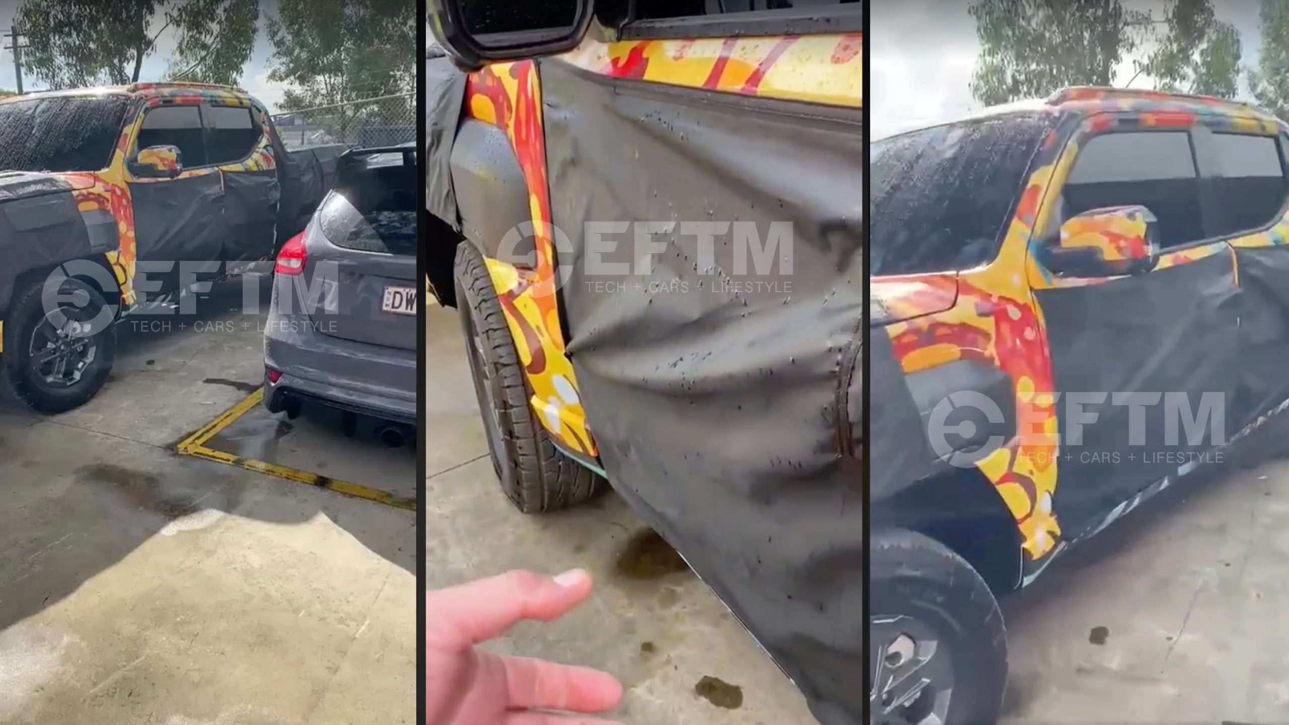 Exclusive: Kia Tasman Ute caught on camera in Australia, first interior ...