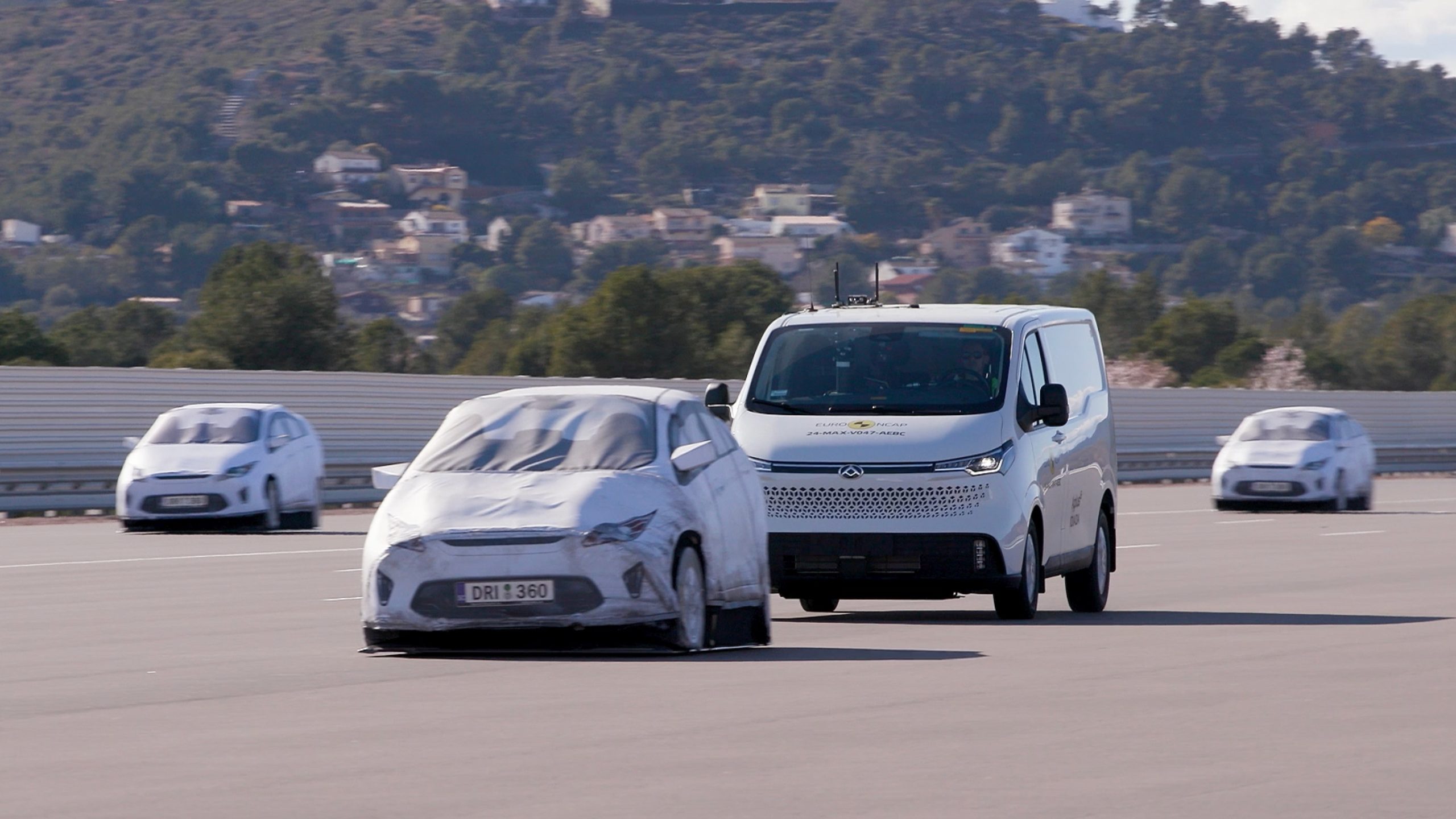 LDV eDeliver 7 electric van gets Gold Star safety for crash-avoidance tech