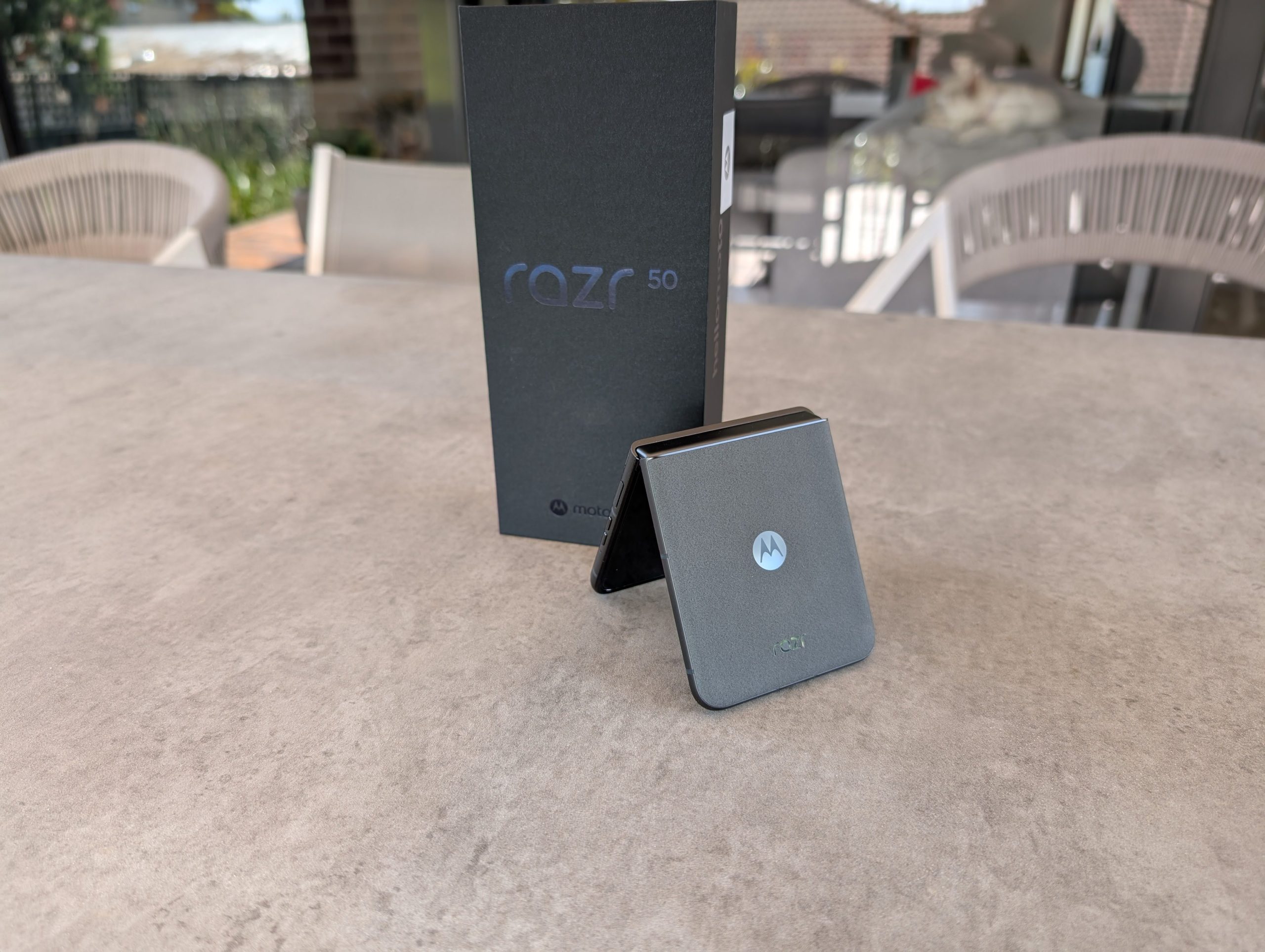 Review: Motorola razr 50 -- the affordable flip phone with full ...