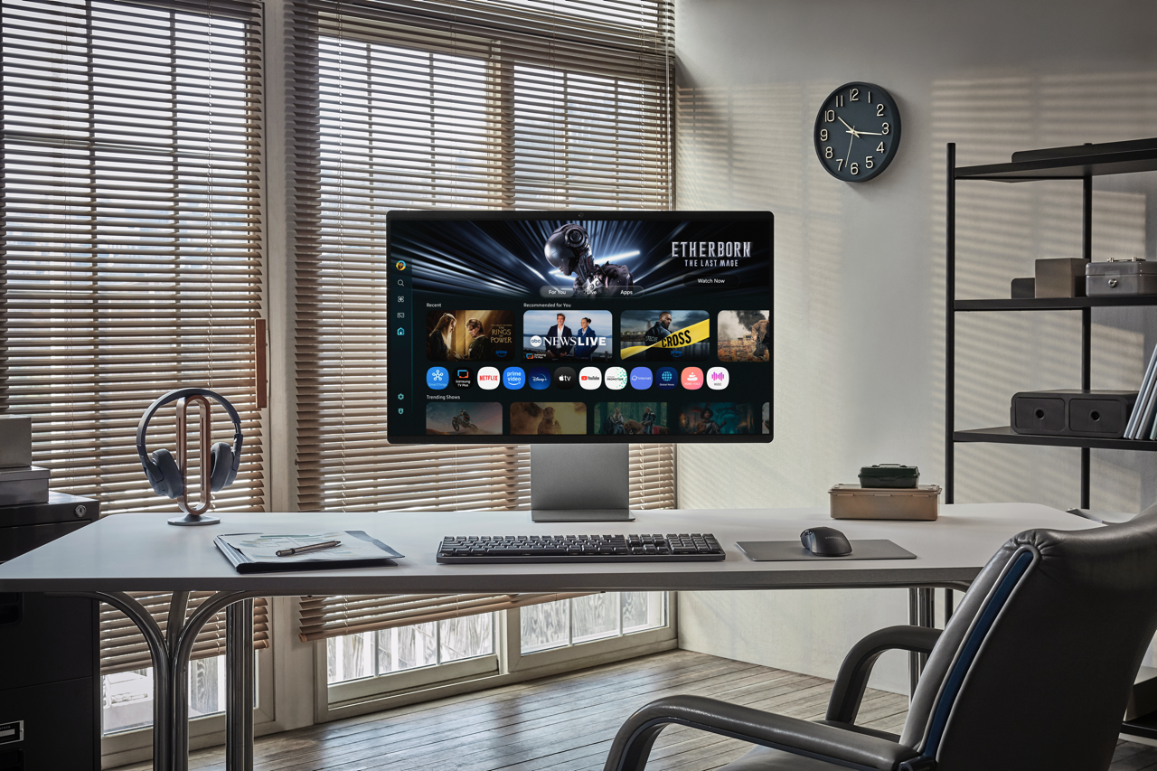 Samsung's all-rounder the Smart Monitor goes OLED with the stunning new ...