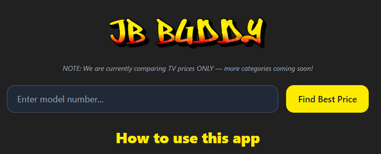 Updated: Use JBBuddy.com to help you price match -- now with Laptops ...