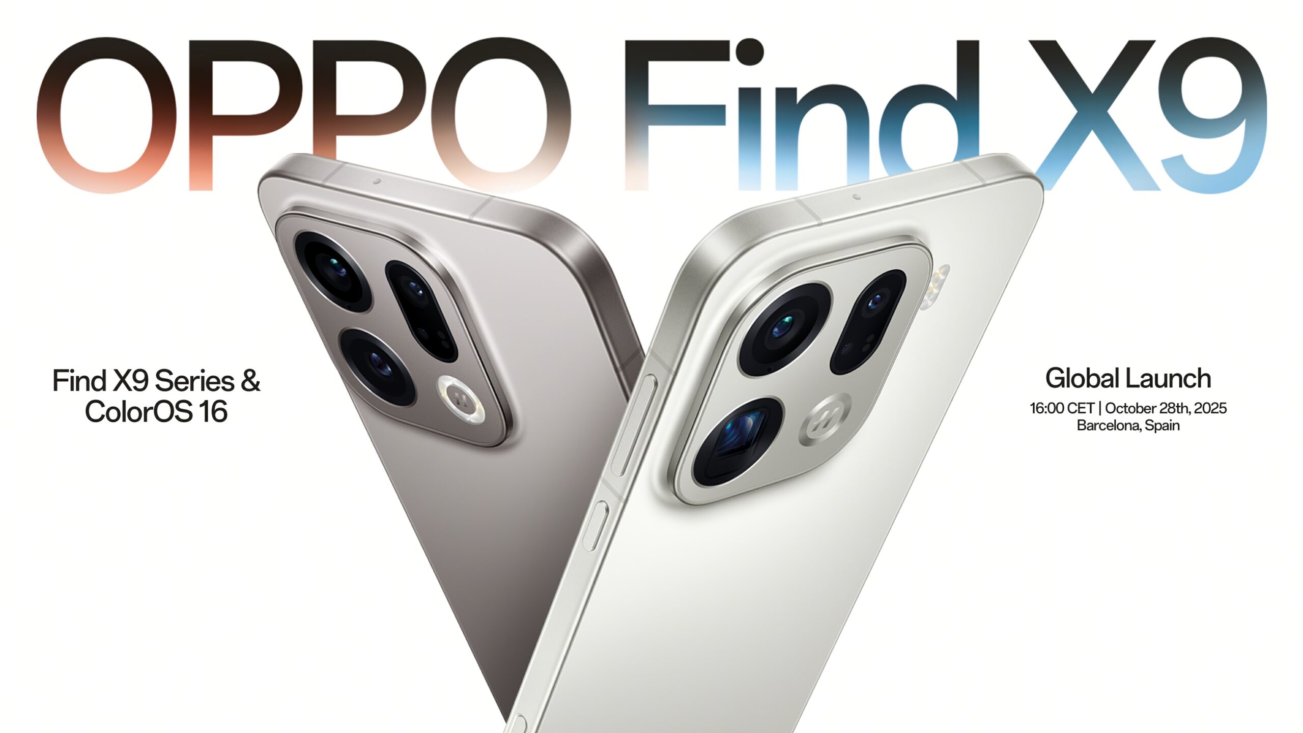 OPPO announces the global launch of its Find X9 Series smartphones ...