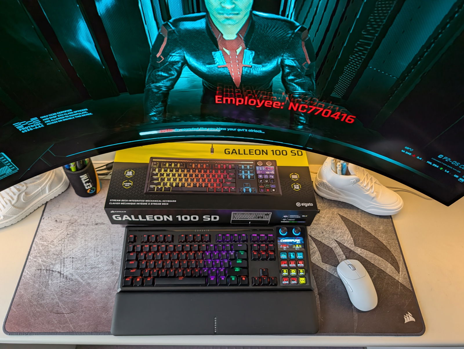 Review: Corsair Galleon 100 SD -- a gaming keyboard with everything ...